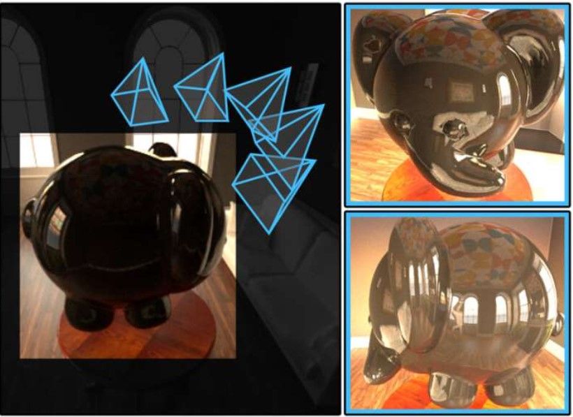 Reflections are used in computer vision to visualize world